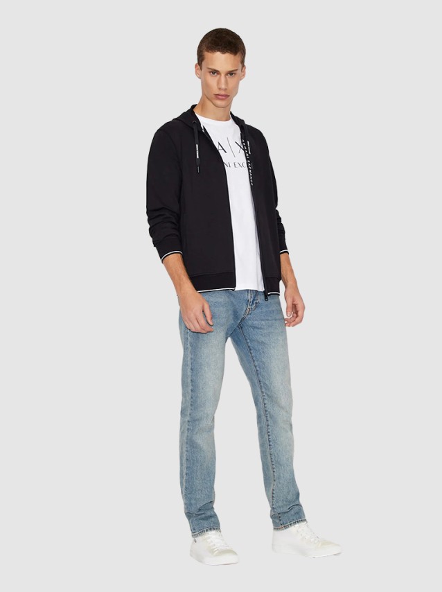 Jacket Male Armani Exchange Navy Blue - 8NZM82ZJH3Z.38 | Forte Store